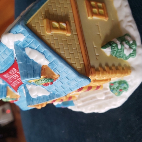 figis | Holiday | Vintage Ceramic Christmas Post Office Building By Figis From 998 | Poshmark